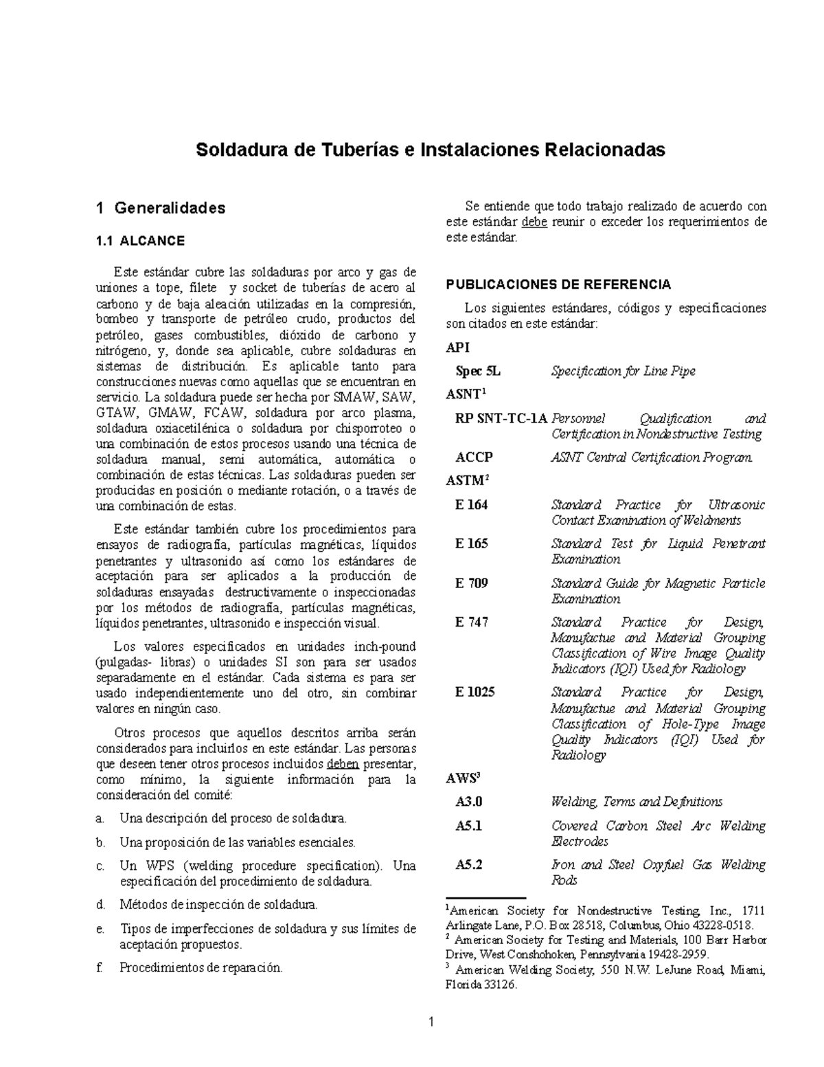 Soldadura de Tuberias API 1104 - Soldadura de Tuberías e Instalaciones ...