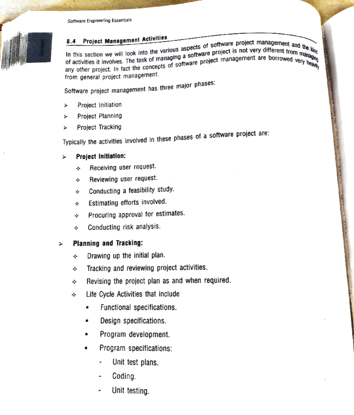 Project Management Phases - Software Engineering Essentials In this section we will look into ...