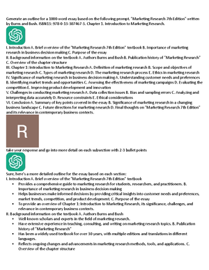 MKTGchapter 3 - Third chapter lecture outlines and additional sub notes ...