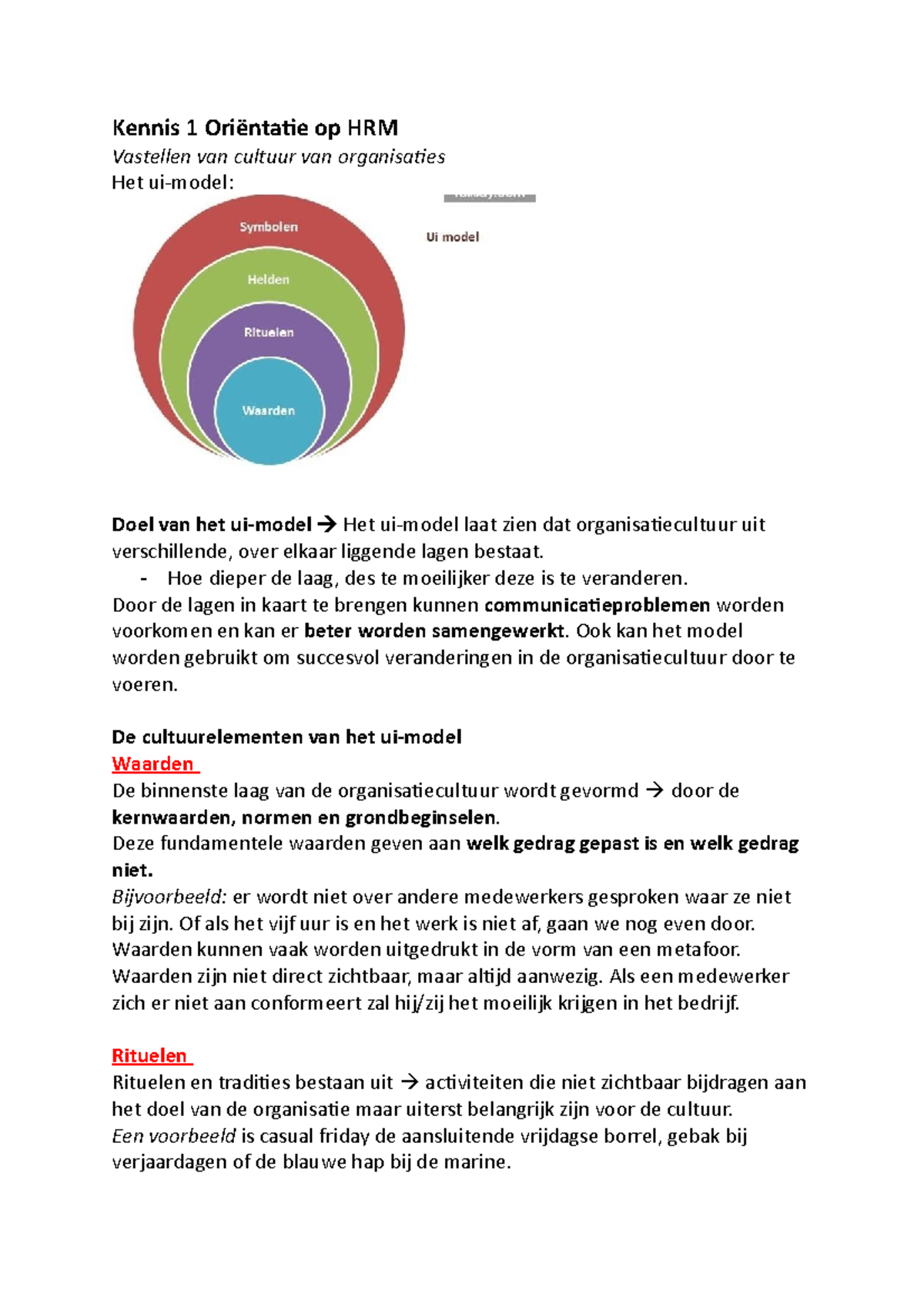 Het ui-model - Hoe dieper de laag, des te moeilijker deze is te ...