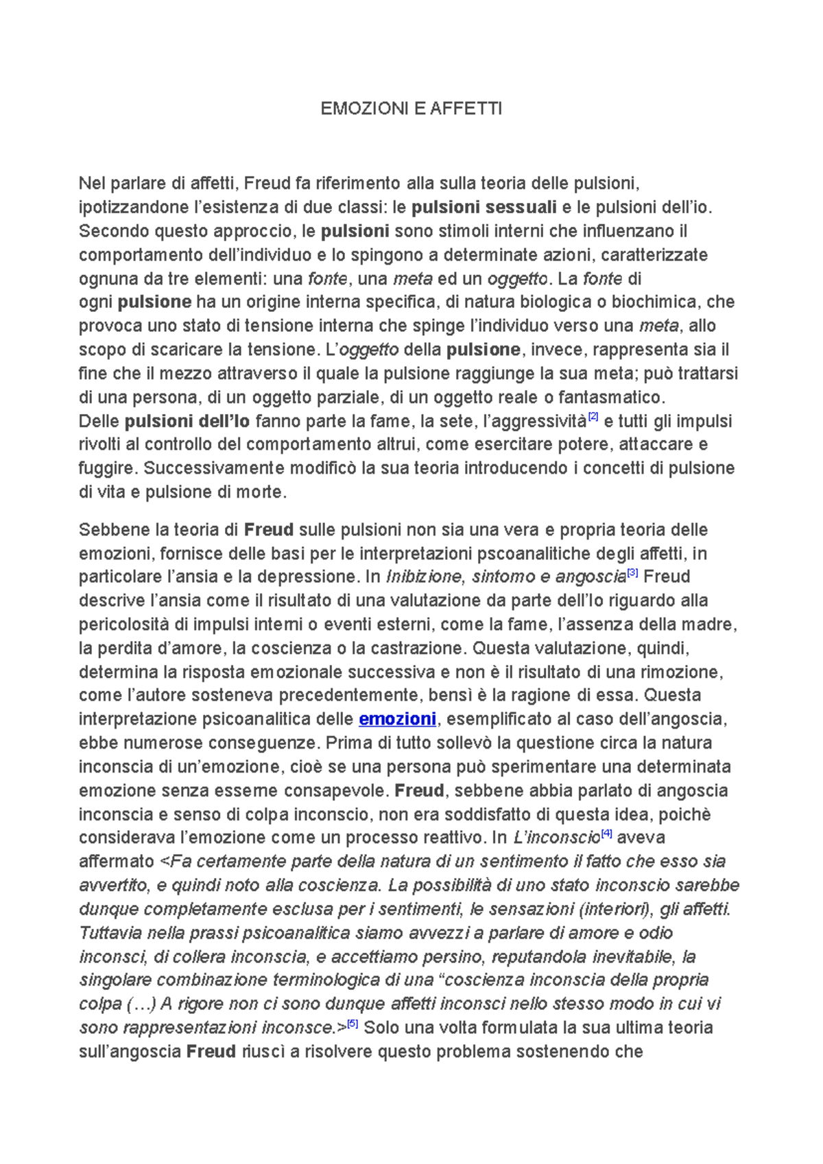 Emozioni E Affetti - approfondimenti - EMOZIONI E AFFETTI Nel parlare ...