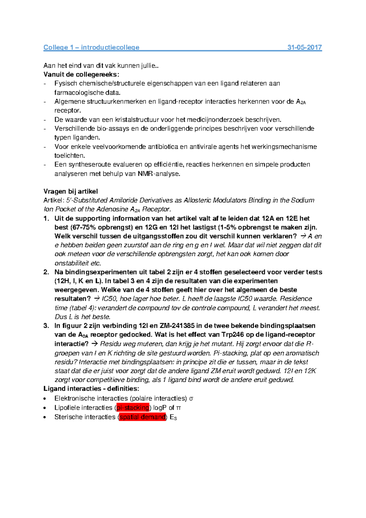 Samenvatting Oands Warning Tt Undefined Function 32 Warning Tt Undefined Function 32