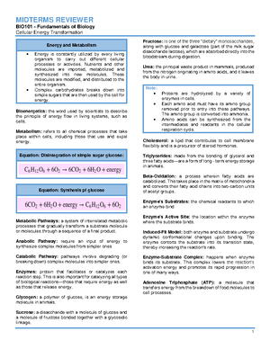 Module 1 - Introduction to Biology - BIO101 - Fundamentals of Biology ...