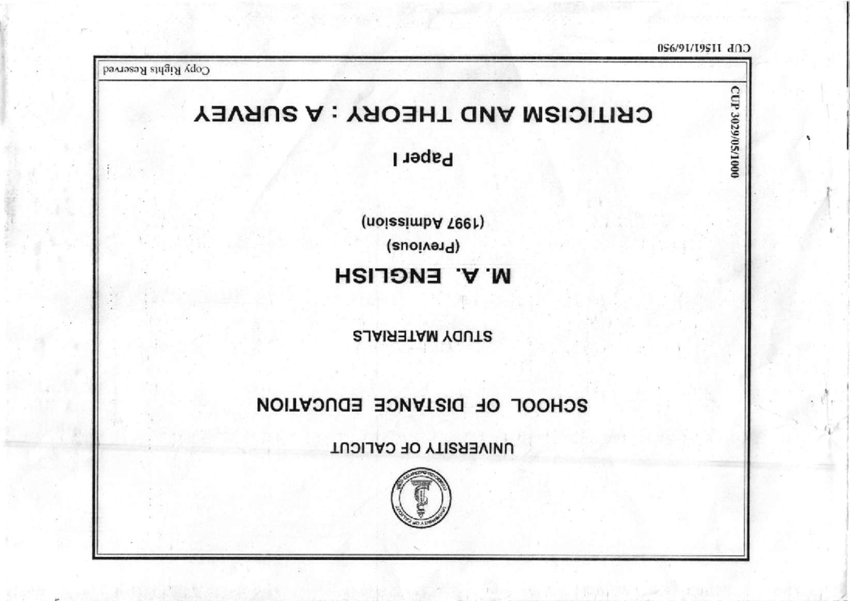 MA English-pages-1-6 - MA English lecture note - ####### Reserved Copy ...