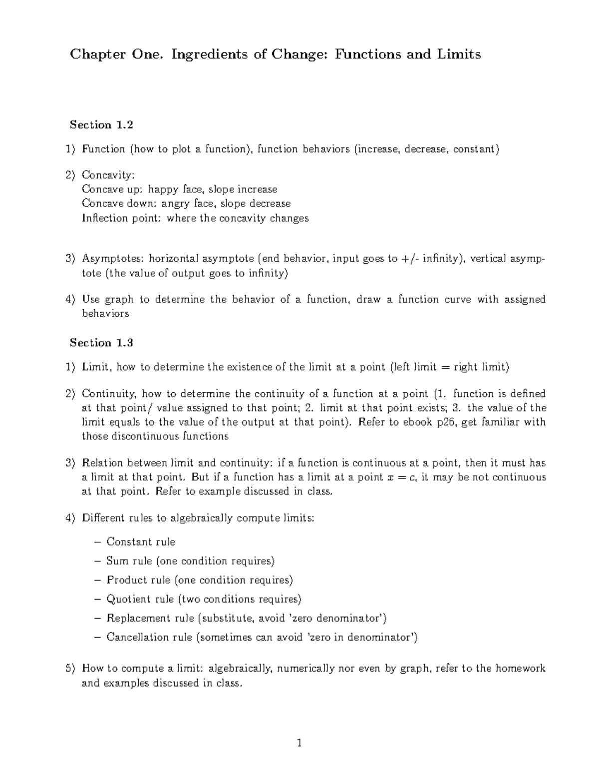 Functions Limits and Interest Calculation - Studocu