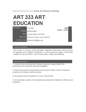 261 Assignment 1 - American University of Beirut CMPS 261 ...