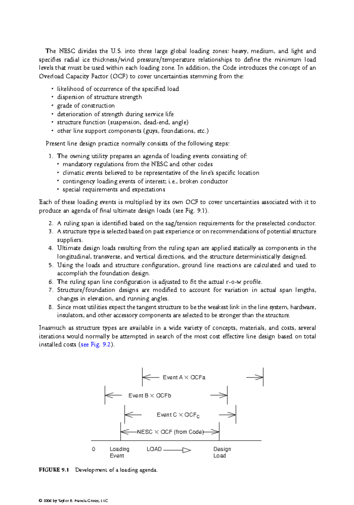 Electric Power Generation 2-17 - The NESC divides the U. into three ...