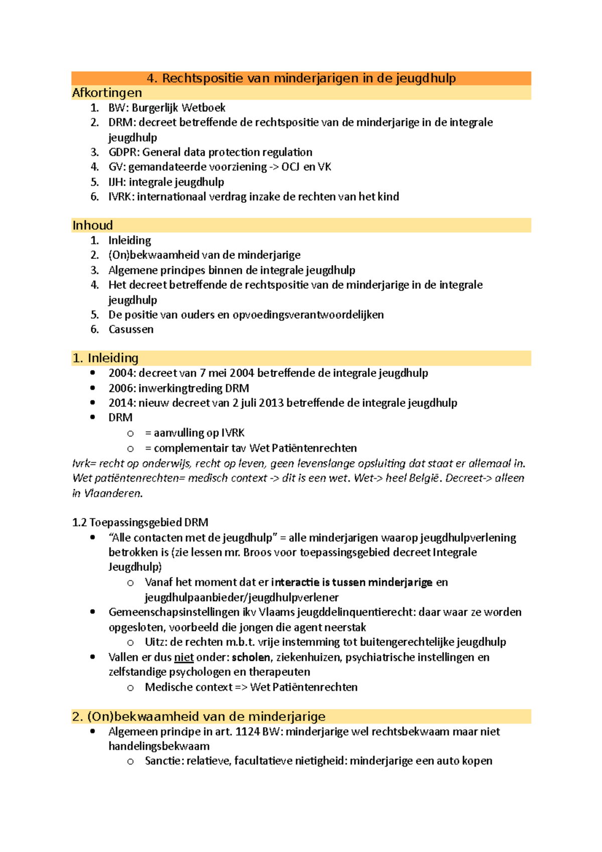 4. Rechtspositie van minderjarigen in de jeugdhulp - ISW 2 - Integraal ...