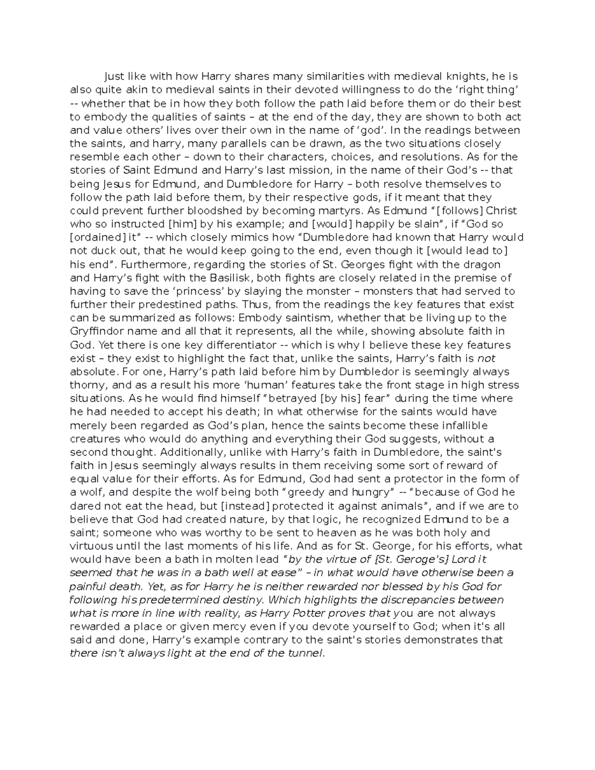 Harry Potter Tutorial Response #2 - Just like with how Harry shares ...