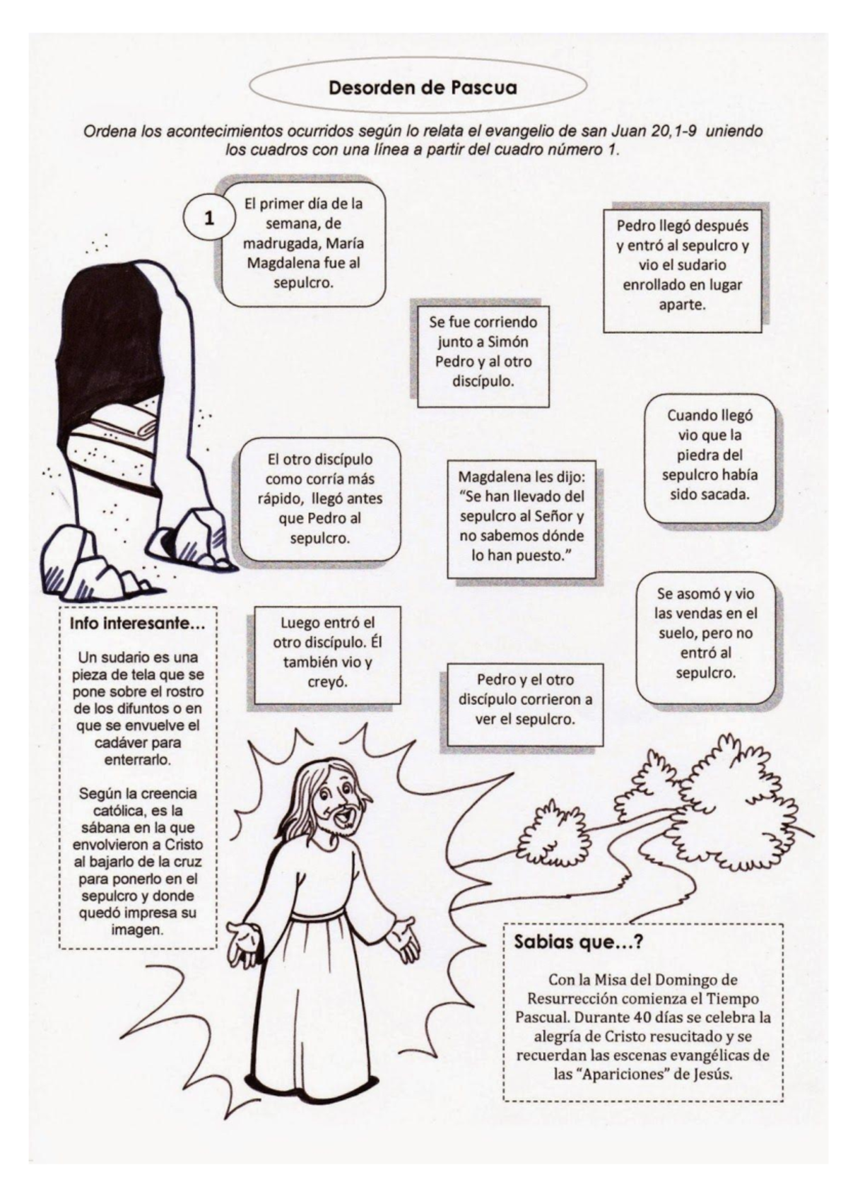 Ficha-de-Pascua - la pascua - Catedra de la Felicidad - Studocu