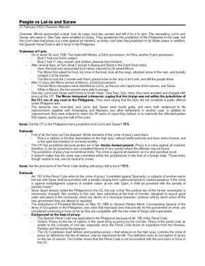 Selected Principles in Criminal Law 2 by Prof. Ramel Muria - Selected ...
