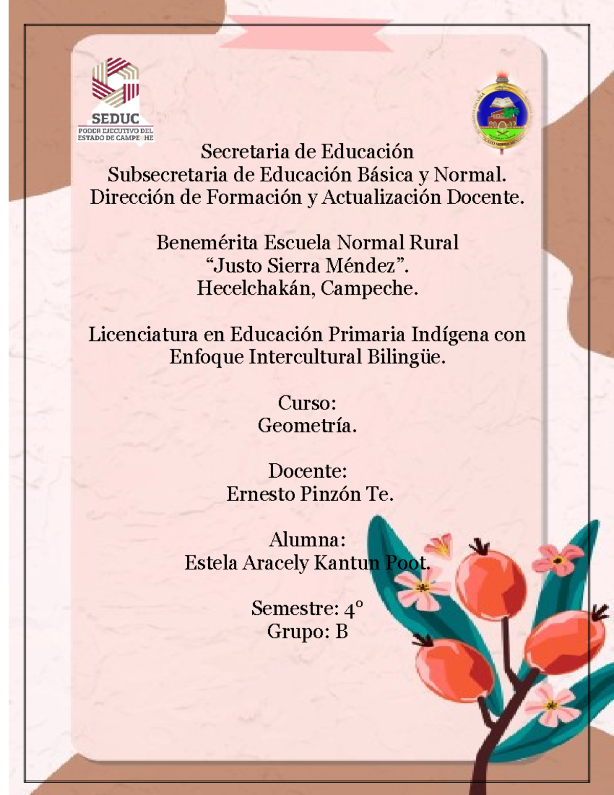 Actividad 6 - kantun poot estela aracely 4 semeste bilingue ...