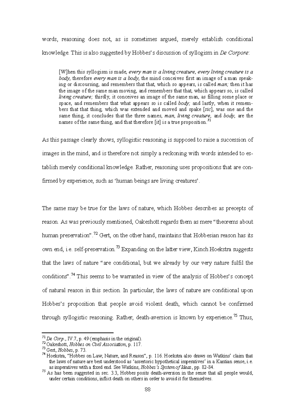 THE Concept OF Enmity IN THE Political 23 - words, reasoning does not, as is sometimes argued ...