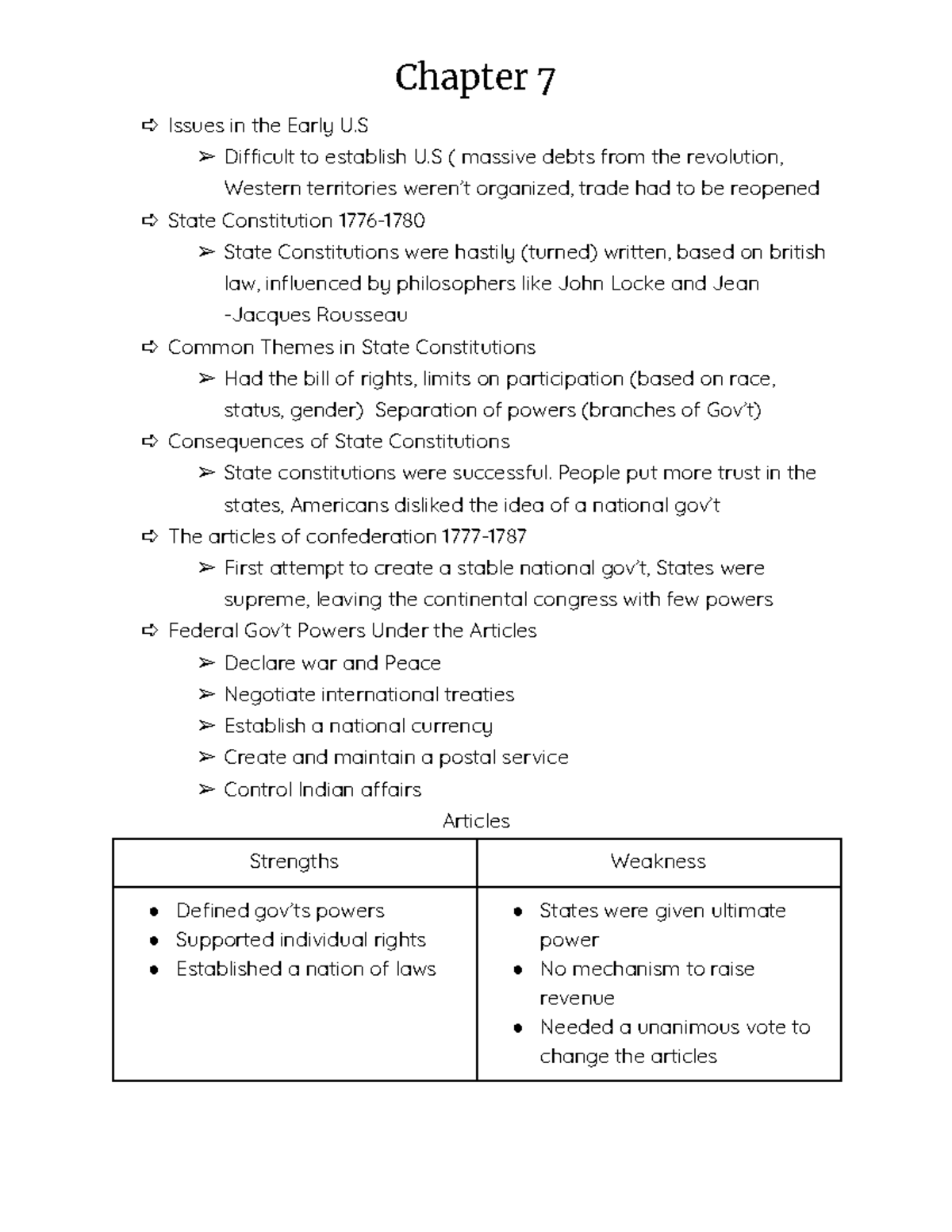 Chapter 7 HIST 4 Vol 1 - Chapter 7 Issues in the Early U Dicult to ...