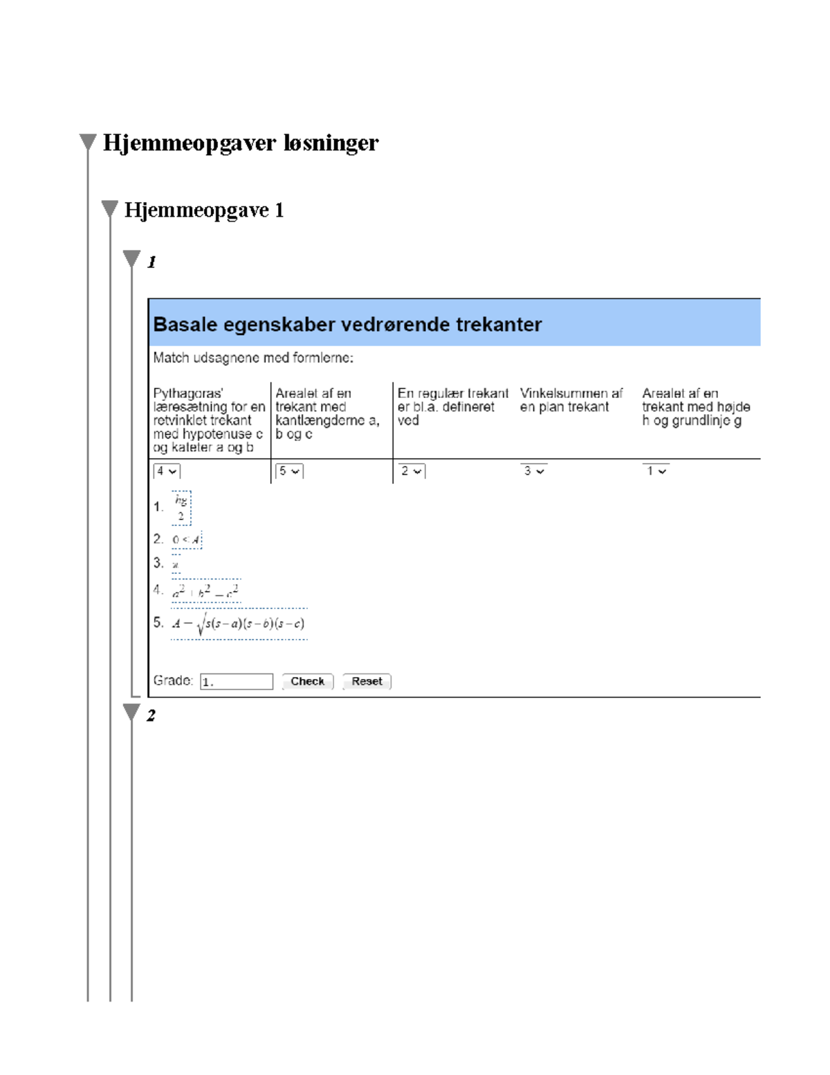 Hjemmeopgaver 1 - Først hjemme opgave gave fra differentail geometri og parametrisk design 01237 ...