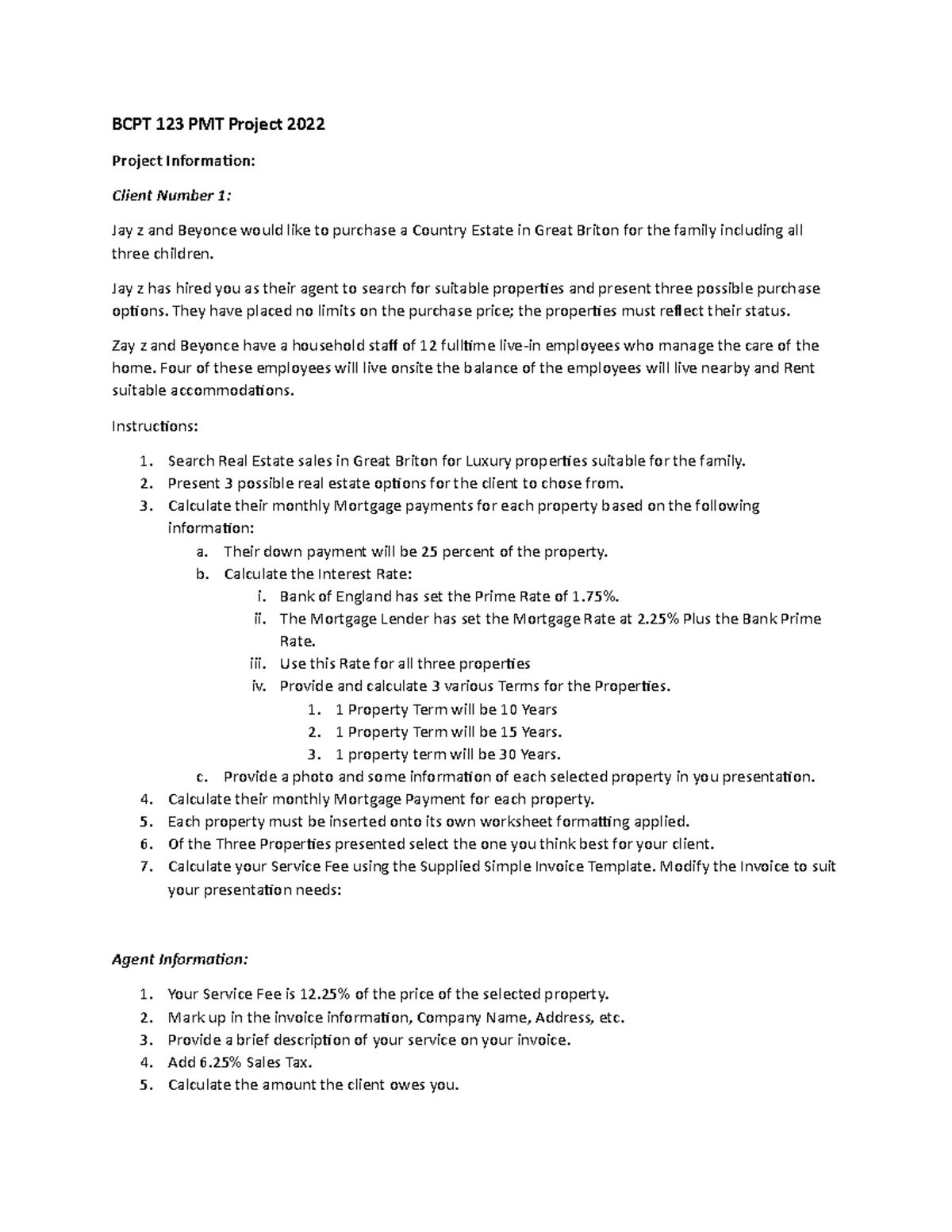 BCPT 123 PMT Project 2022 - BCPT 123 PMT Project 2022 Project ...