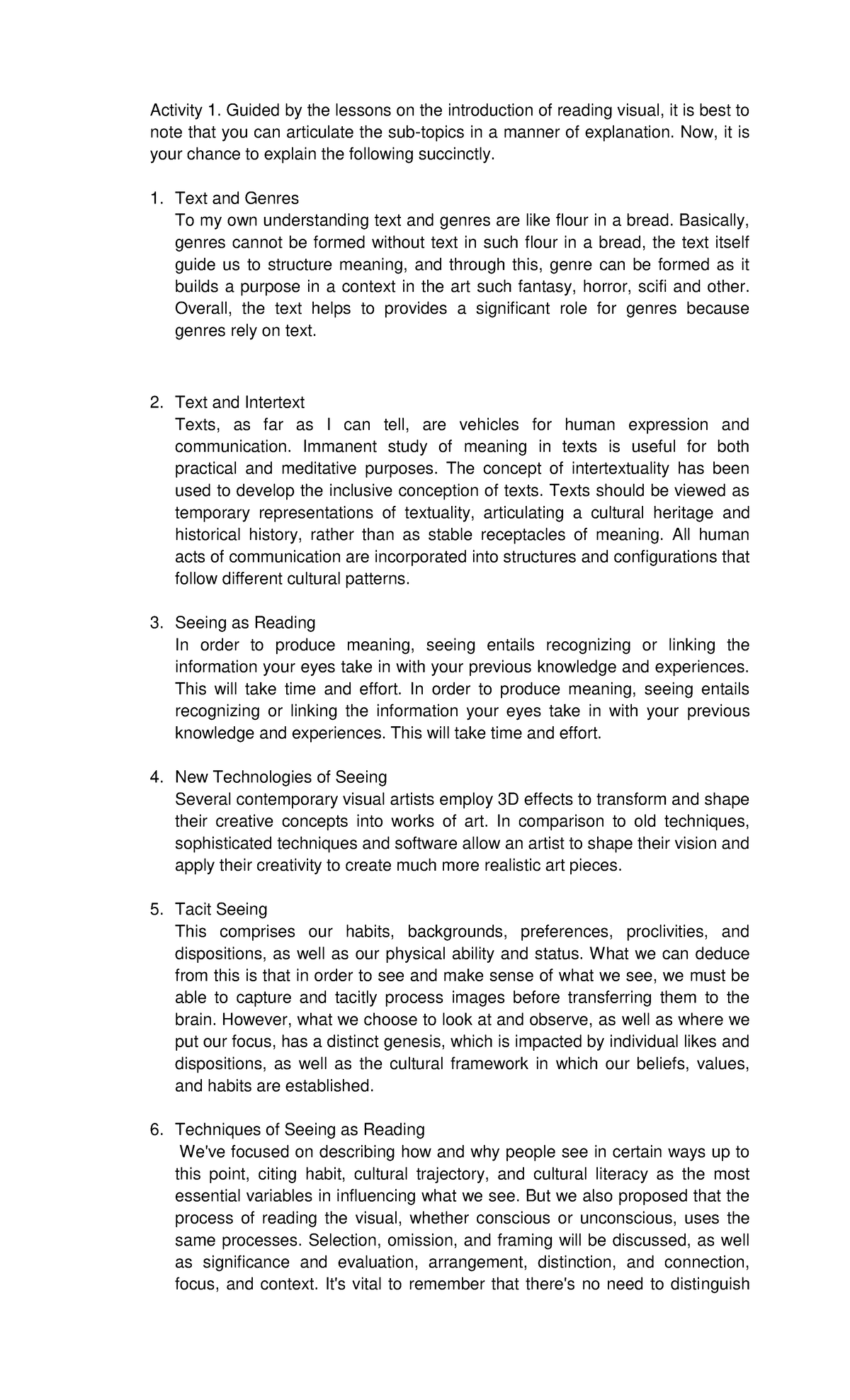 Activity 2 - "kasing-kasing”by Prof. Jhun King Bacalla - Activity 1 ...