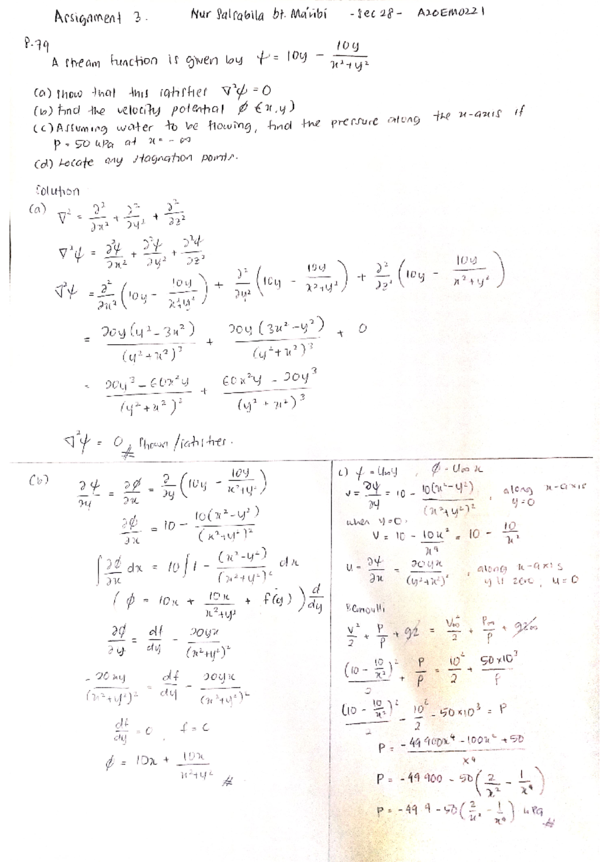 BASIC FLOWS & SUPERPOSITION - Mechanics of Fluid II - Studocu