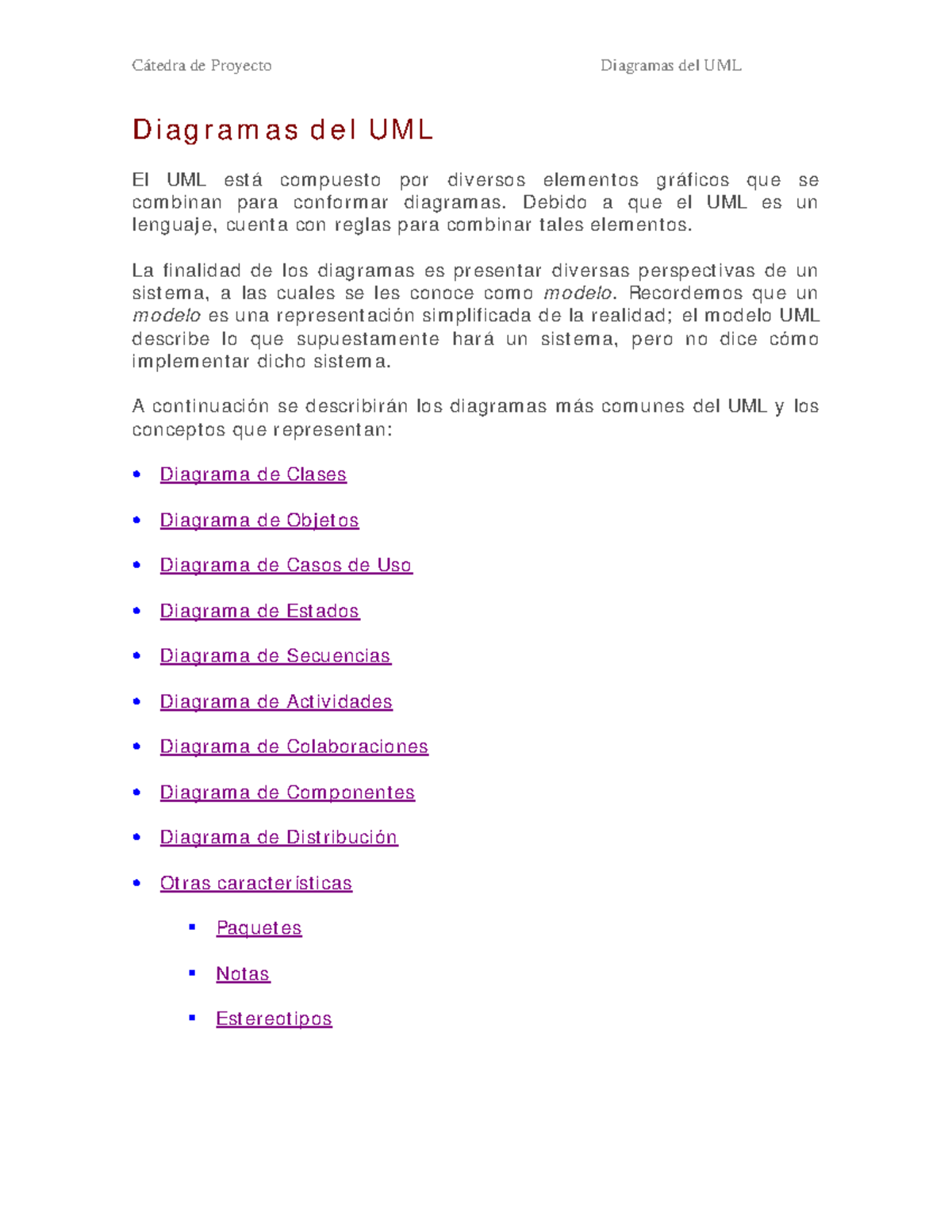 Diagrama UML - Diagramas del UML El UML está compuesto por diversos ...