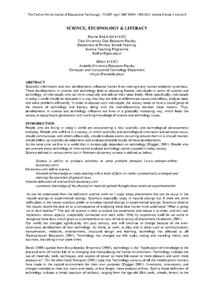 Sciencetechnologywhitepaper - White Paper on Science & Technology ...