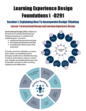 D291 Task 1 Conducting A Learner Analysis - D291 Task 1: Conducting A ...
