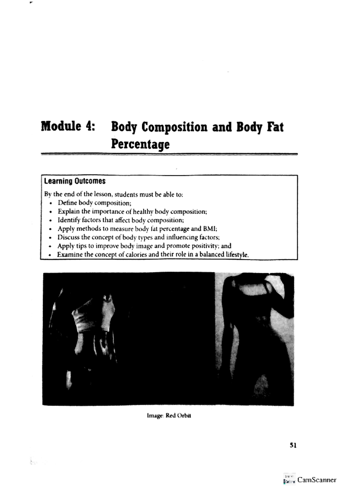 Pathfit 1 Module BODY Composition AND BODY FATPe - Module 4: Body ...