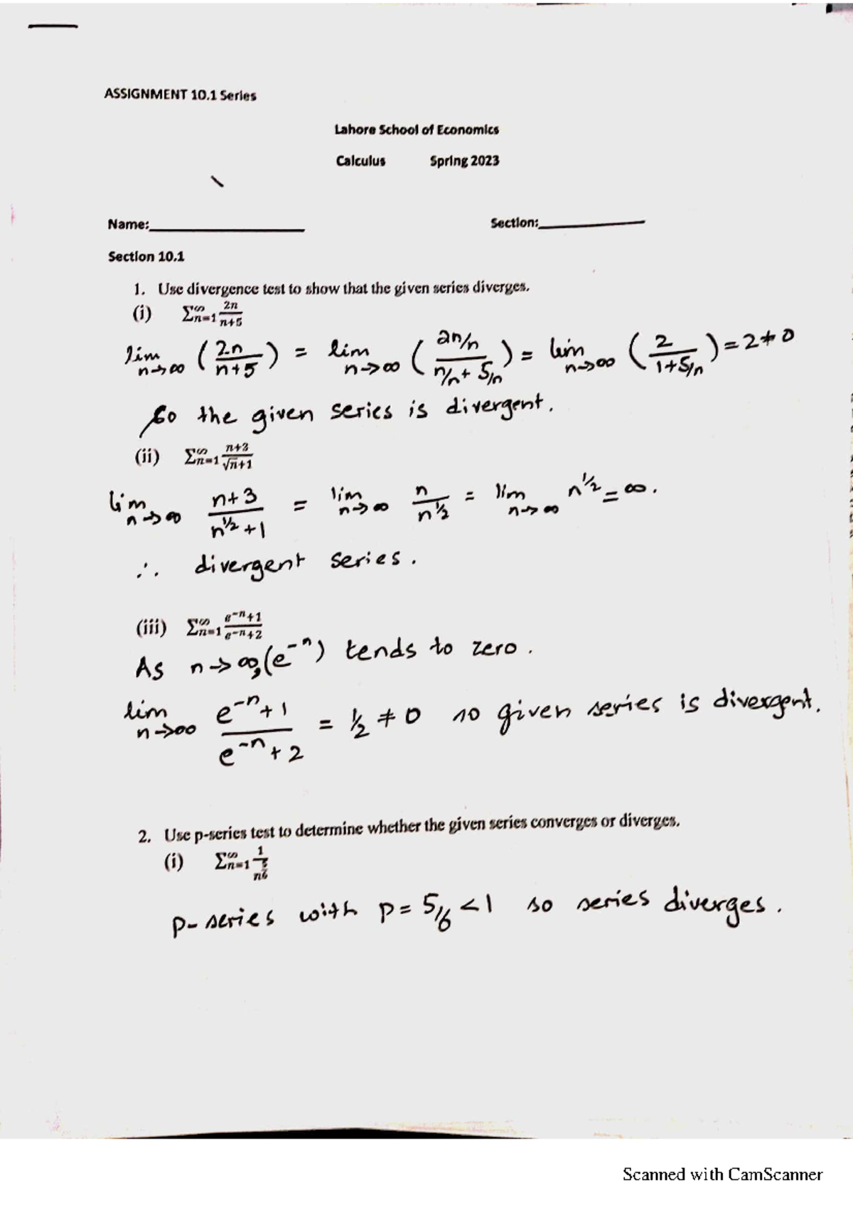 differentiation notes - Calculus 2 - Scanned with CamScanner - Studocu