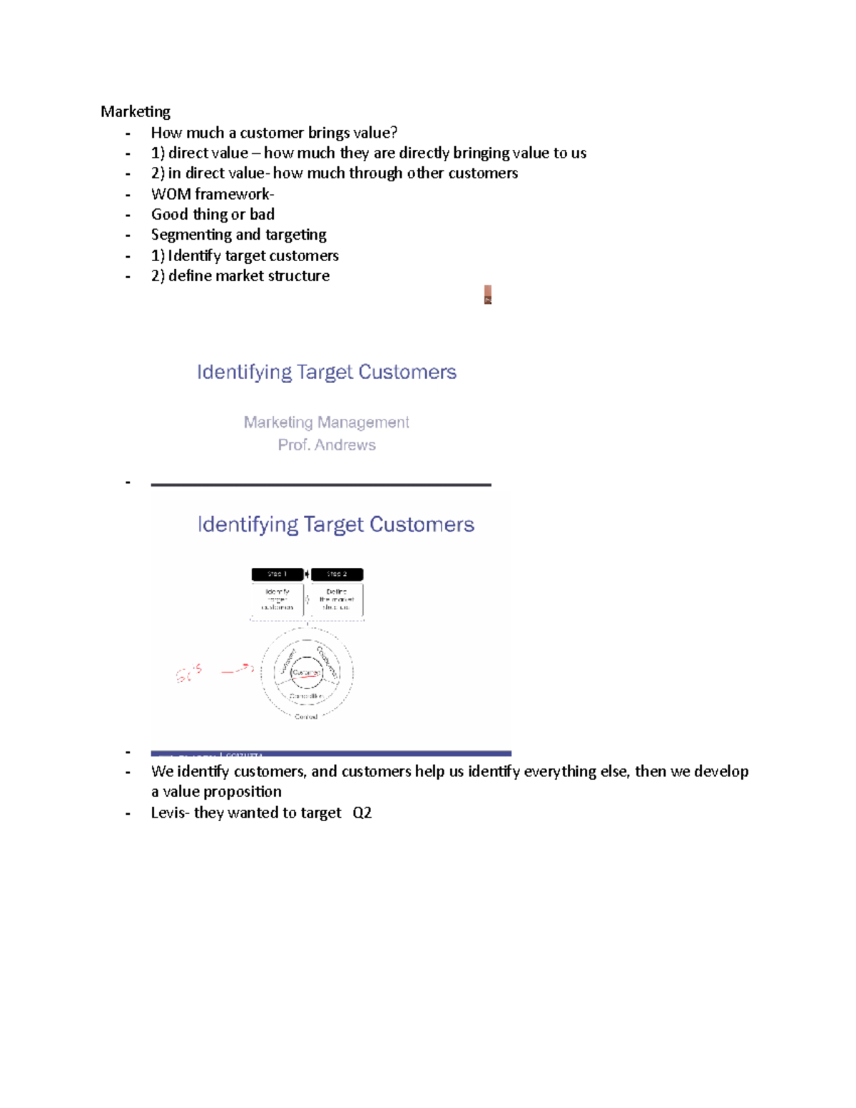 Segment and Targeting - Marketing - How much a customer brings value ...
