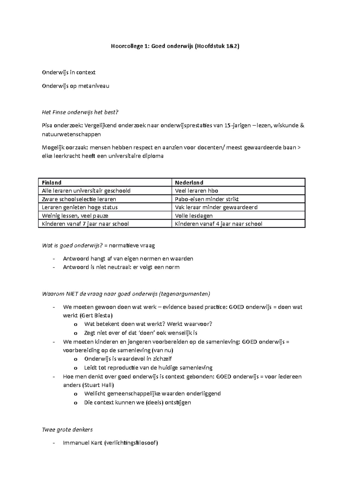 Hc 1 Lob Hoorcollege Week 1 Introductie Hoofstuk 1 En 2 Goed