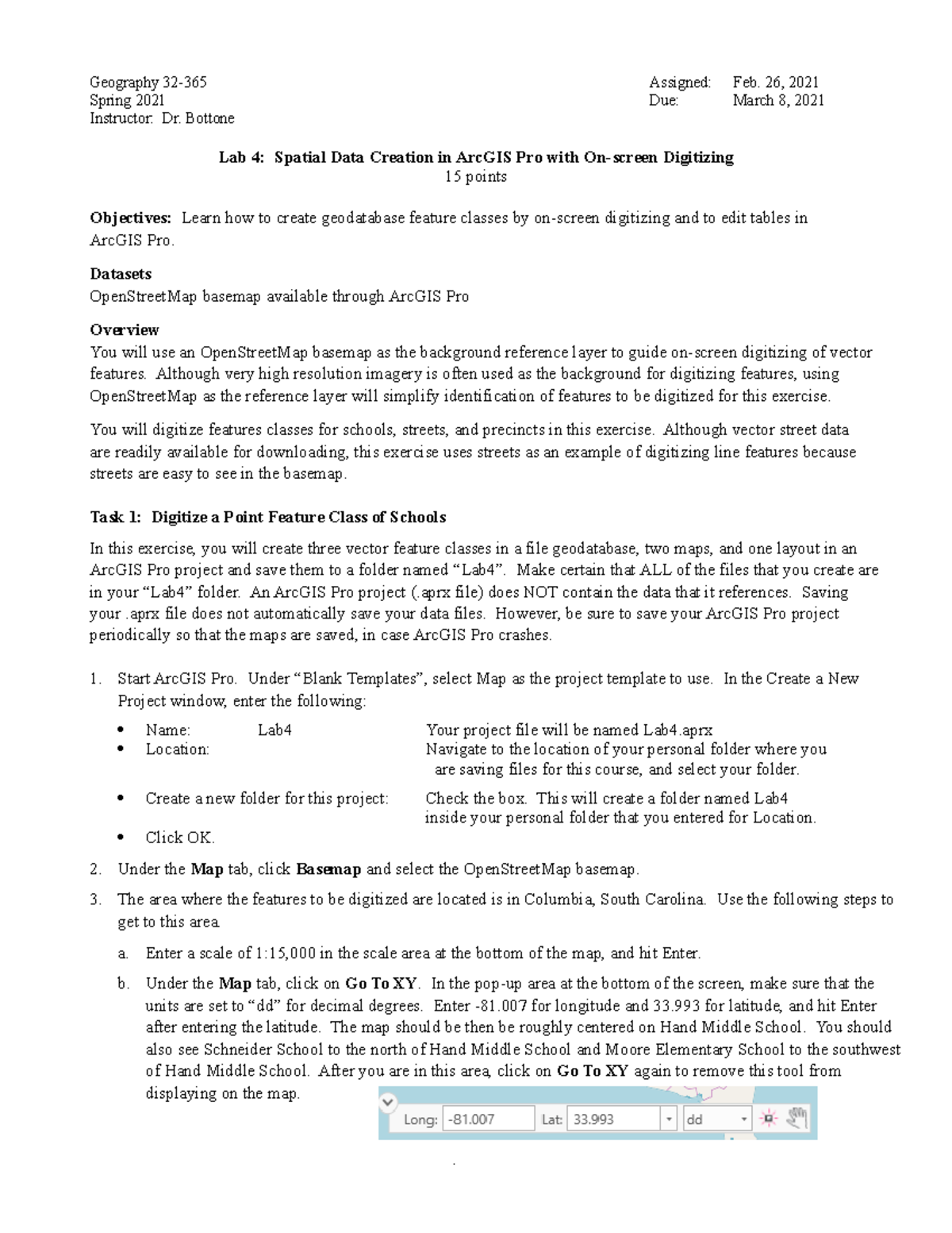 Lab 4docx - professors name is Ethan Bottone - Geography 32-365 ...