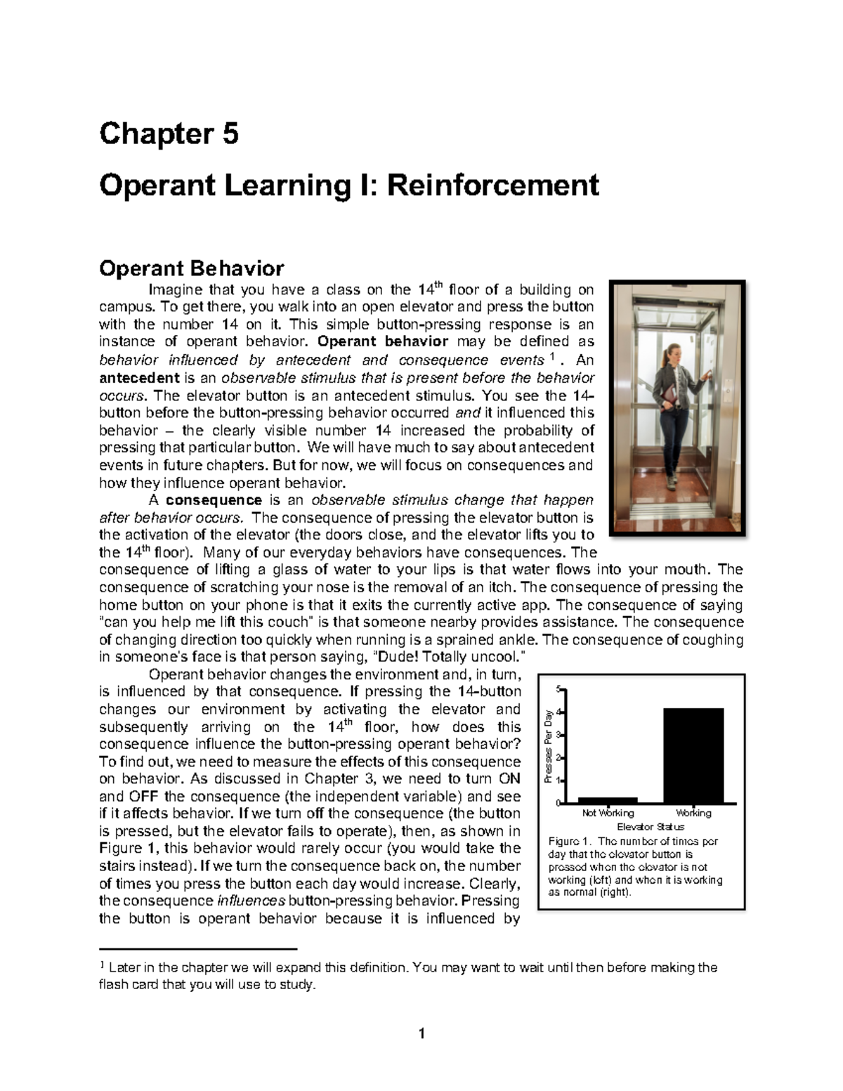 Chapter 5 Final First Edition - Chapter 5 Operant Learning I ...