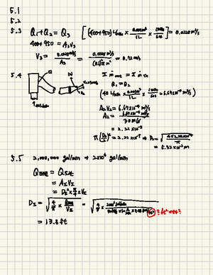 유체역학 과제2 - I solved a fluid dynamics assignment from school. - 4 - 1 . ... 4 ~ U = rartortw =lty ...
