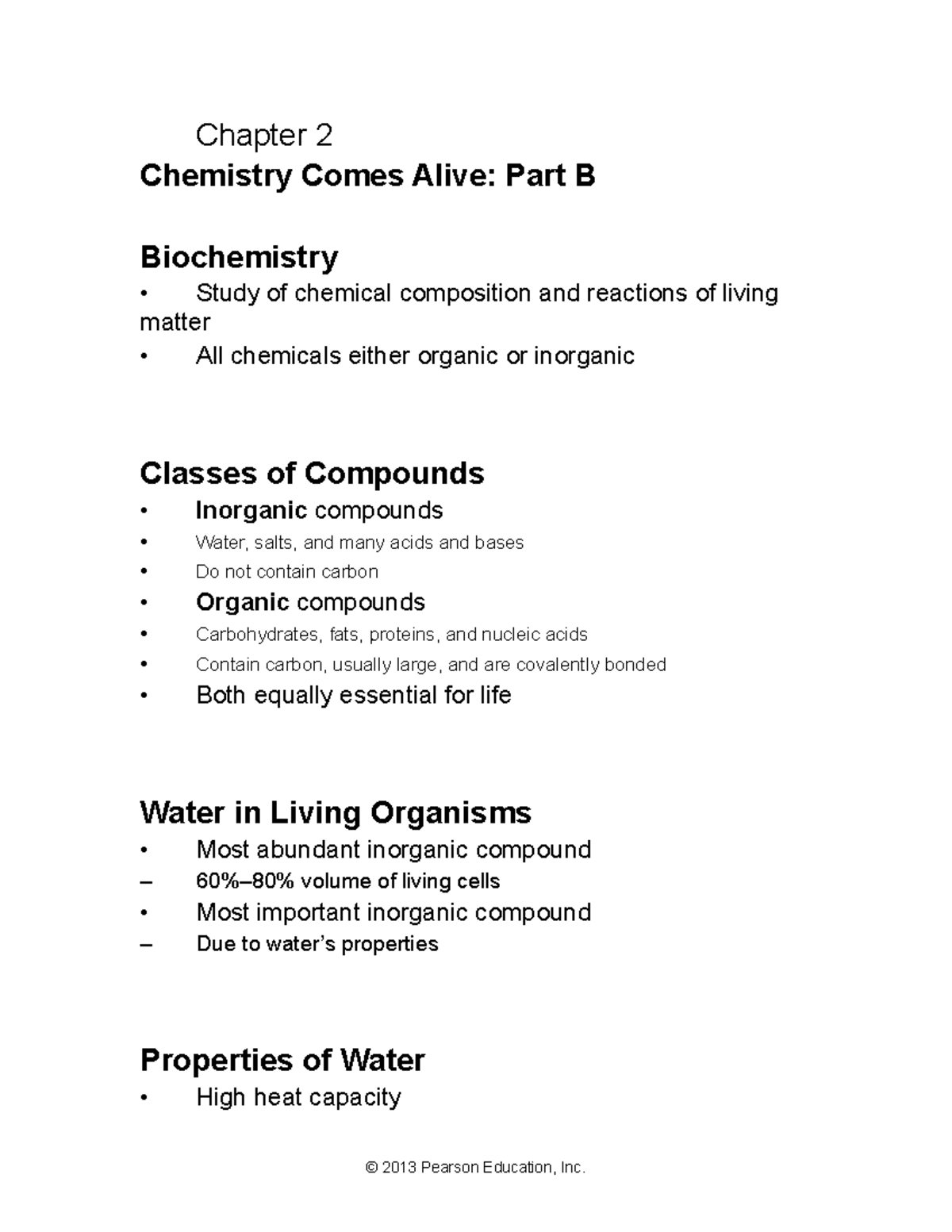 Ch 02 lecture presentation b - Chapter 2 Chemistry Comes Alive: Part B ...