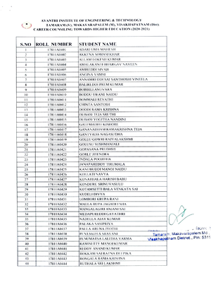 Mrcet R22 II I QB - practice material - MALLA REDDY COLLEGE OF ...