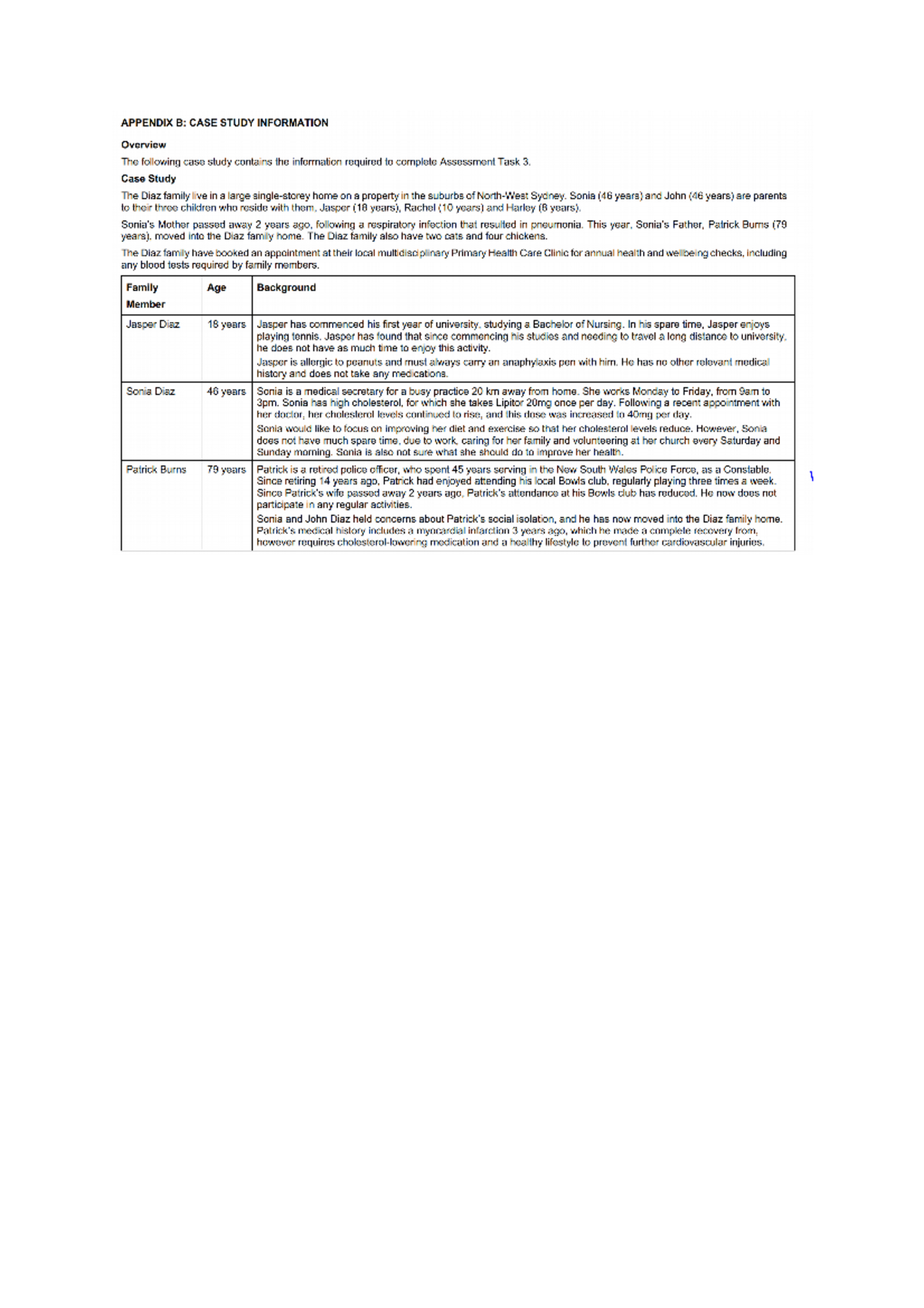 case study scenario - nrsg138 - Studocu