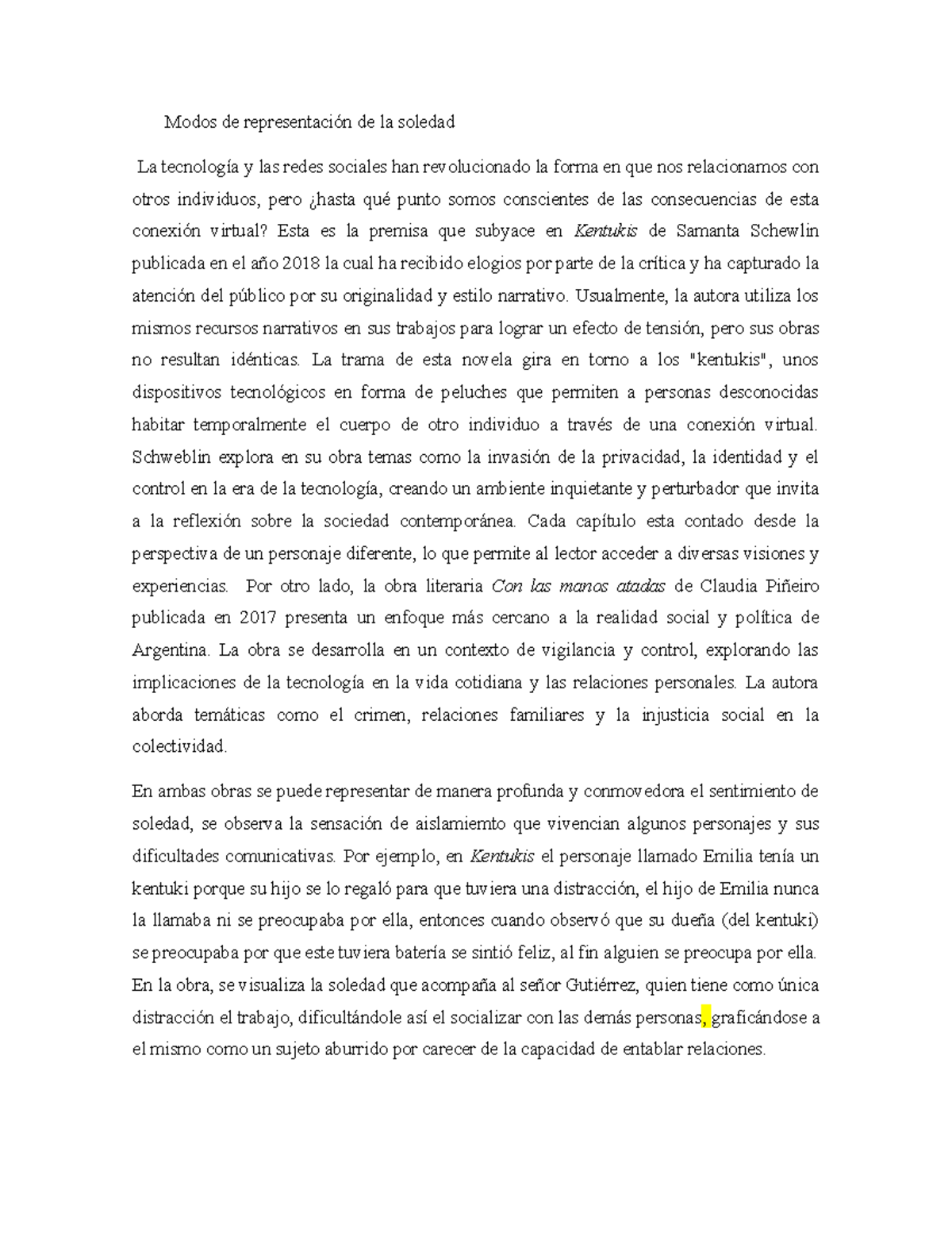 Ensayo final introo m quiero morirrrrrr (modificaciones) - Modos de ...