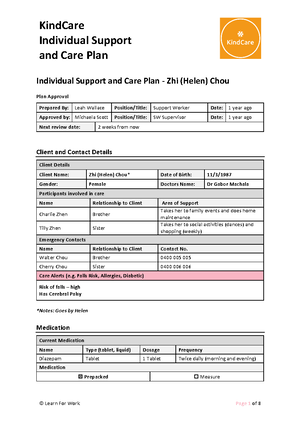 [Solved] 15 Briefly explain what a charter of client right means and ...