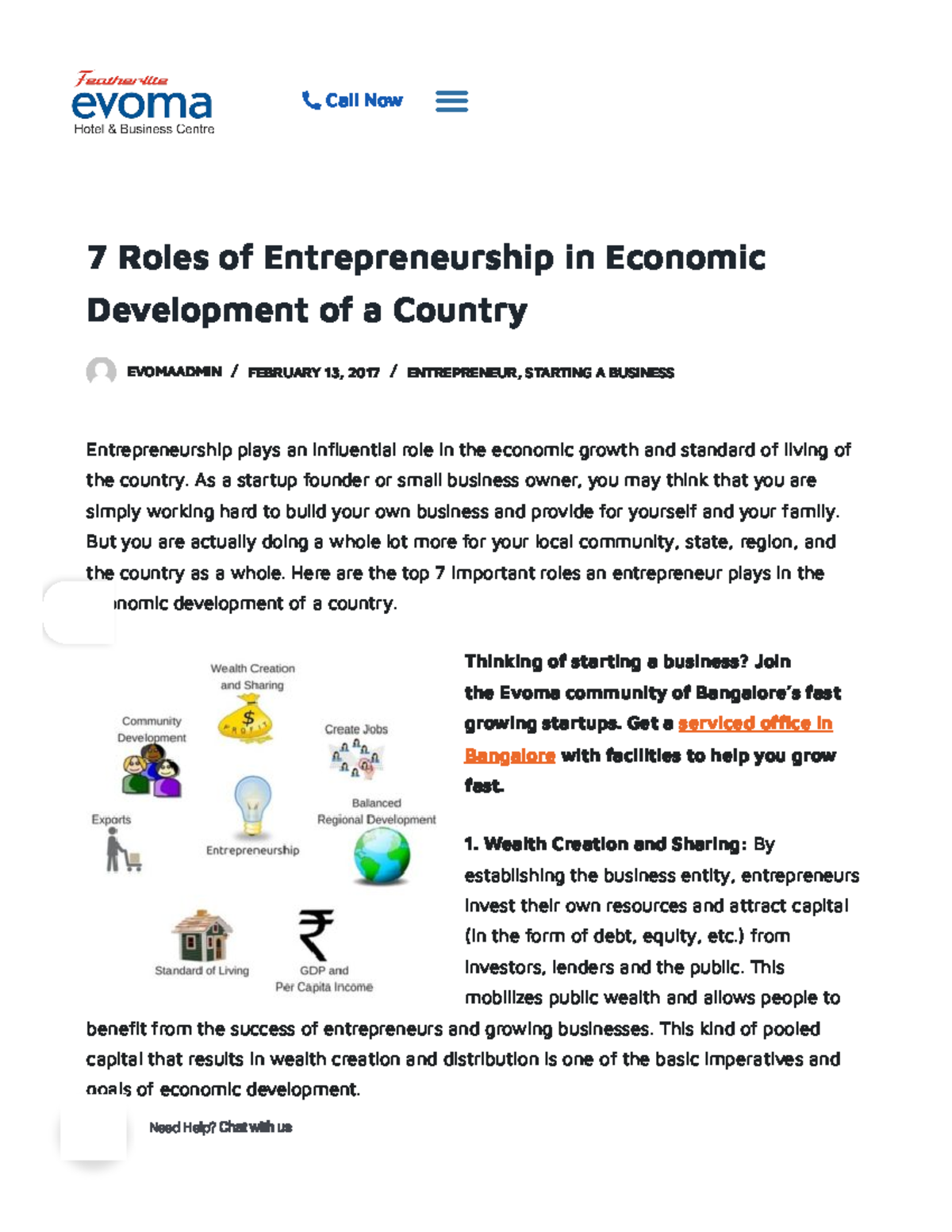 7 Roles of Entrepreneurship in Economic Development of a Country ...
