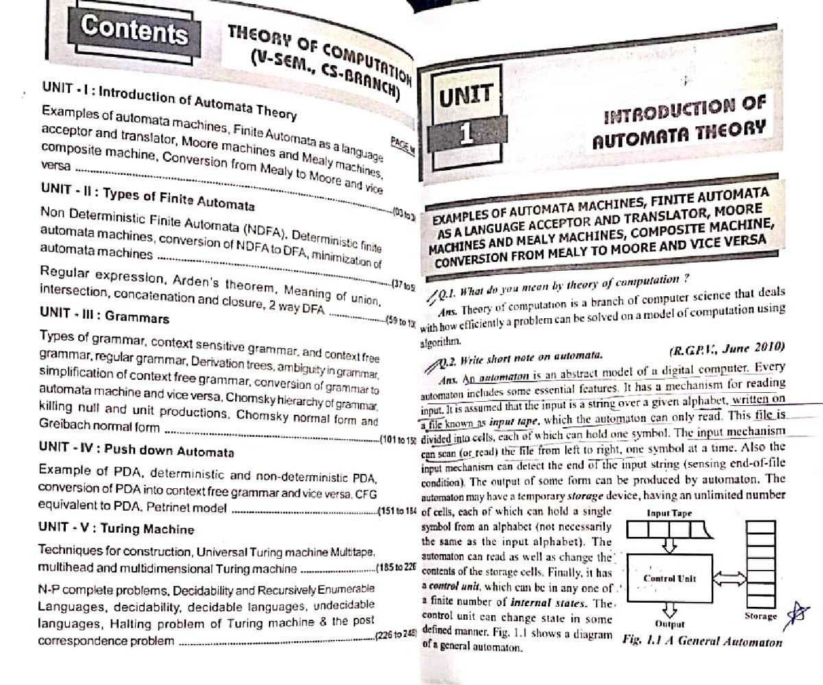 Scanned toc shivani pdf 5th sem - Theory Of computation - Studocu