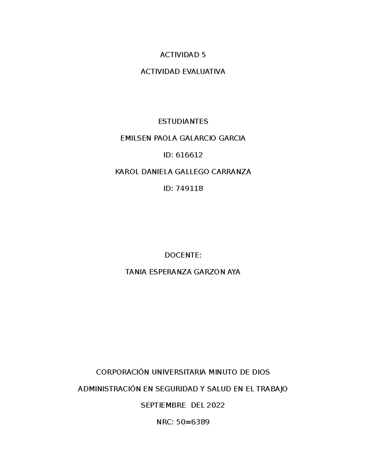 Actividad 5 Analsis Externo - ACTIVIDAD 5 ACTIVIDAD EVALUATIVA ...
