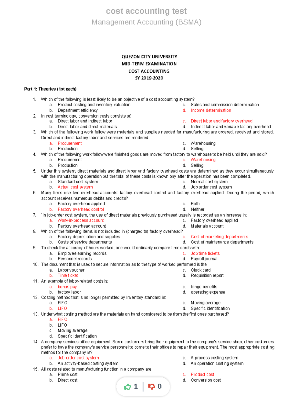 Cost-accounting-test compress - cost accounting test Management ...