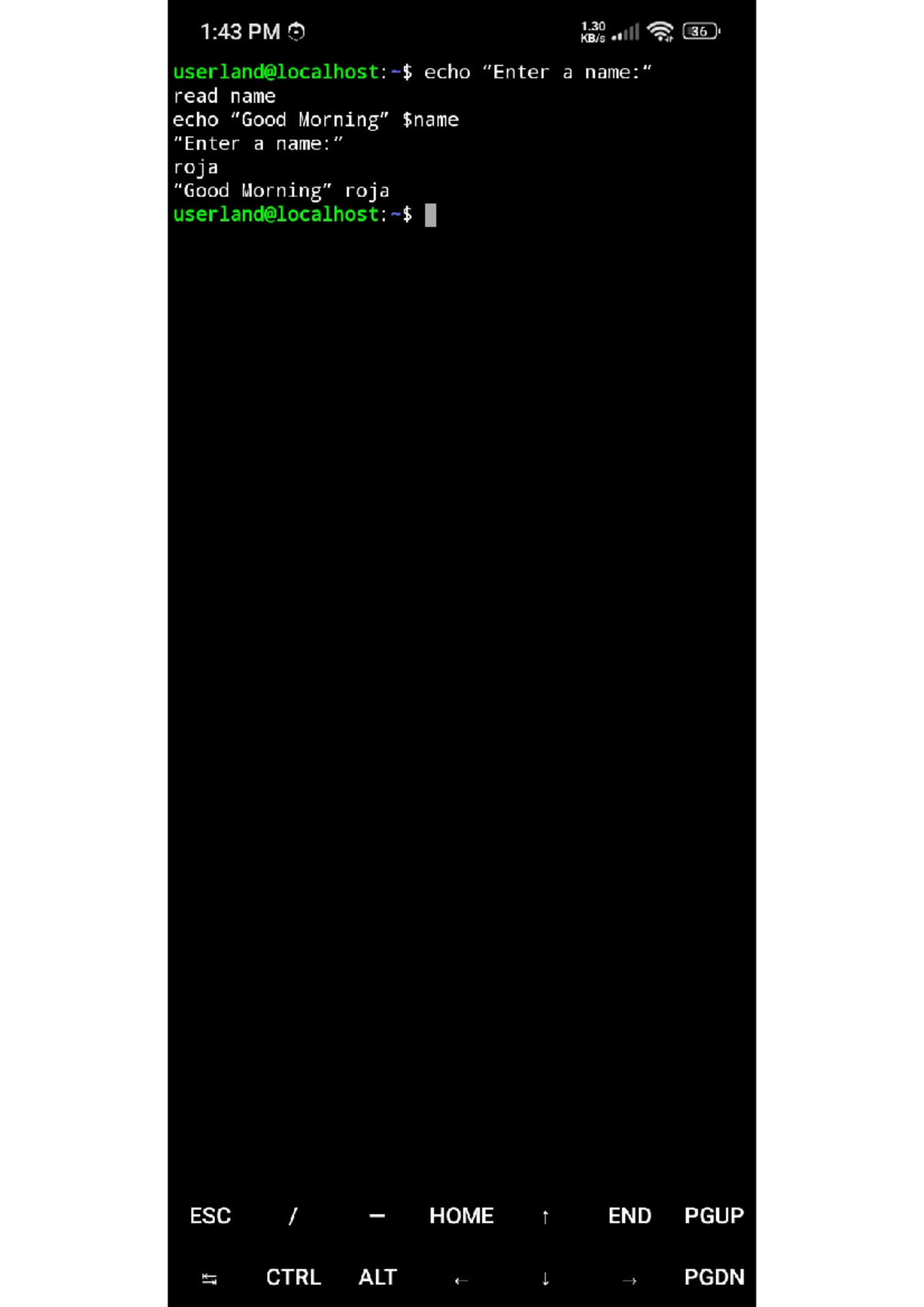 Roja Linux rough record - Bachelor of Computer Applications - Studocu