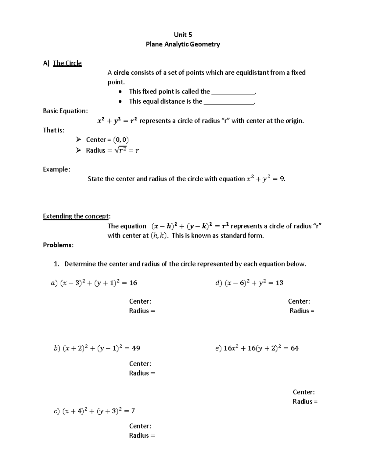 Unit 5 Plane Geometry Warning Tt Undefined Function 32 Warning Tt Undefined Function
