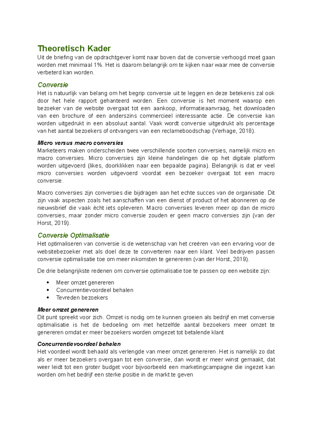 Herschreven Theoretisch Kader - Theoretisch Kader Uit de briefing van ...