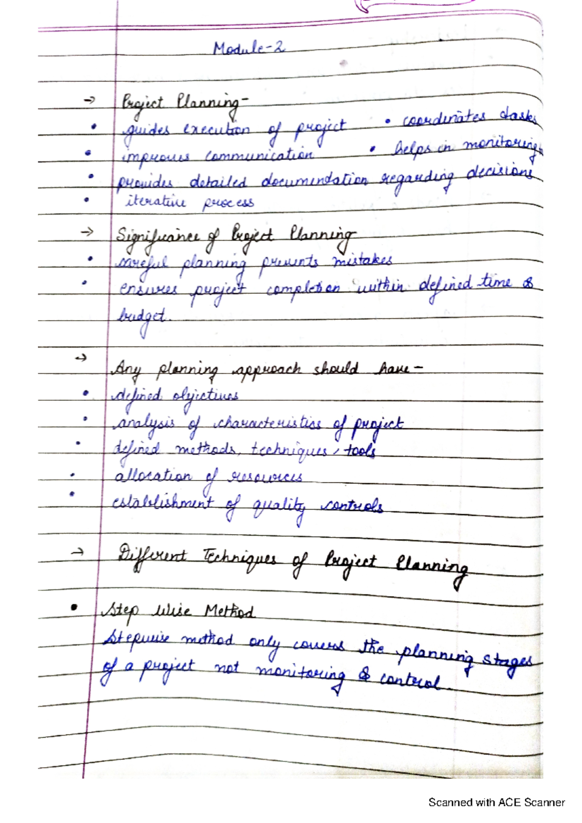 Mod2-software project management - Reconcile estimates from Step 2 and ...