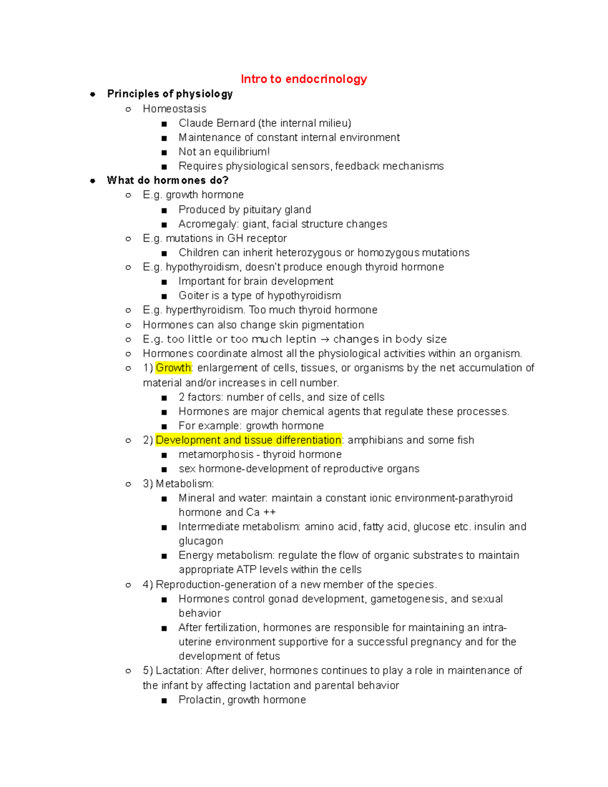 MCDB 426 exam 1 notes - This is a comprehensive note that encompasses ...