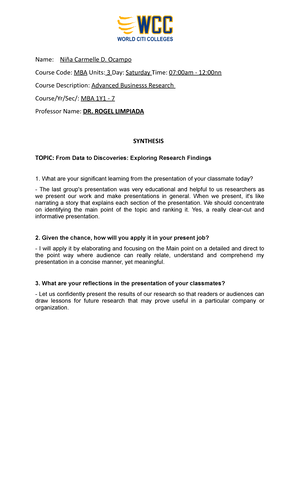 FABM2 Q4 Module 6 - 11 FABM Quarter 4 - Module 6 Principles and ...