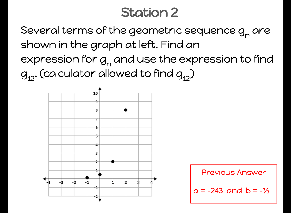 2.1-2.4 Quiz Review - Google Slides - Station 2 Several terms of the ...