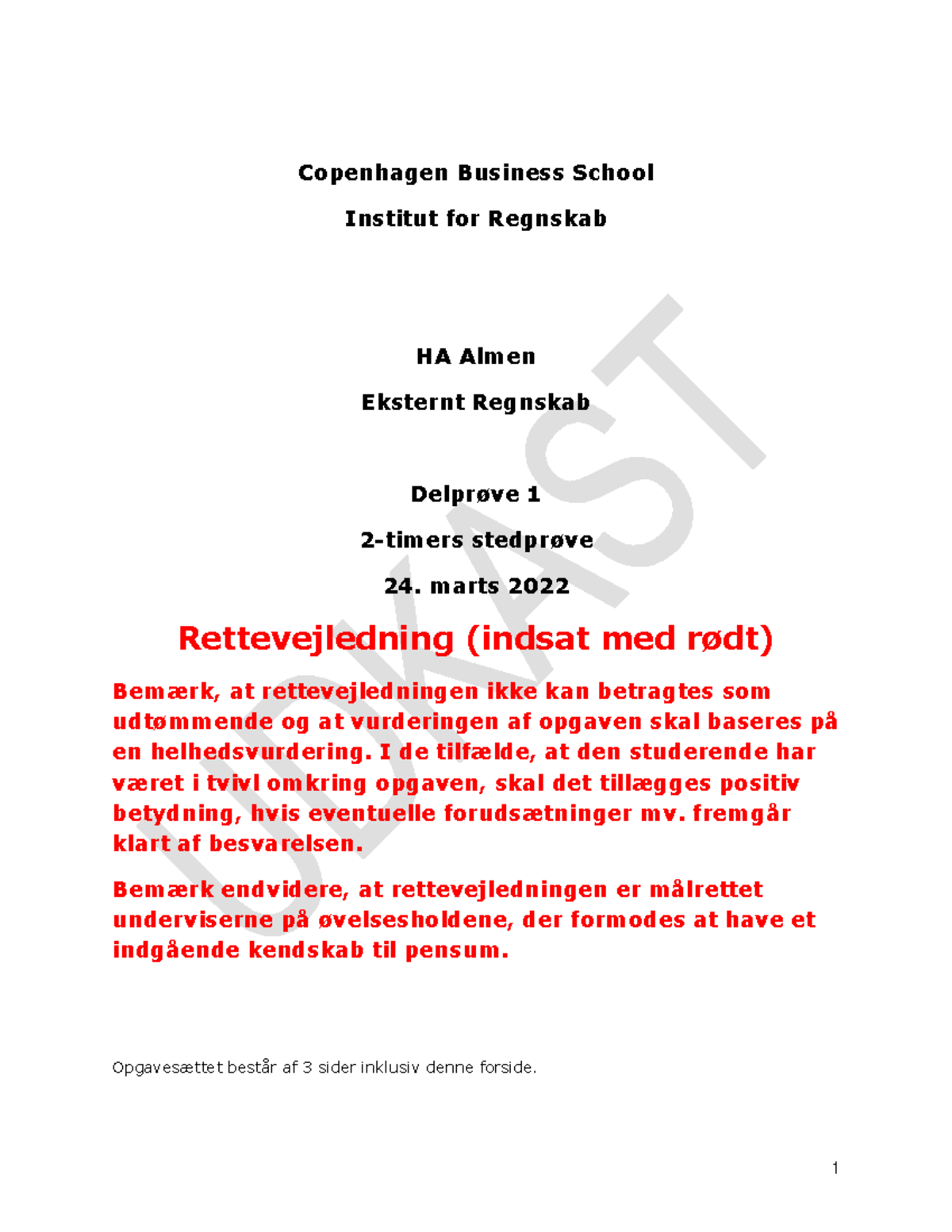 Eksternt Regnskab 2 timer midtvejs marts 2022 - Copenhagen Business School Institut for Regnskab ...