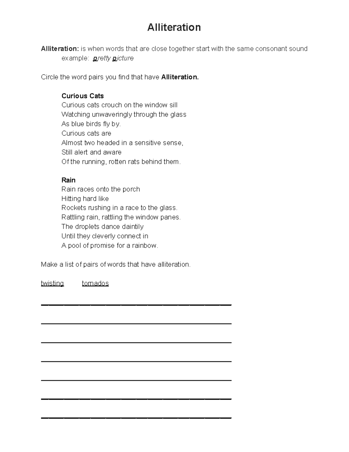 Figurative Language In Poetry Assonance Alliterationand Metaphor-1 ...